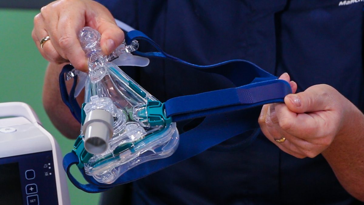 Anatomy of an NIV mask - myBreathing